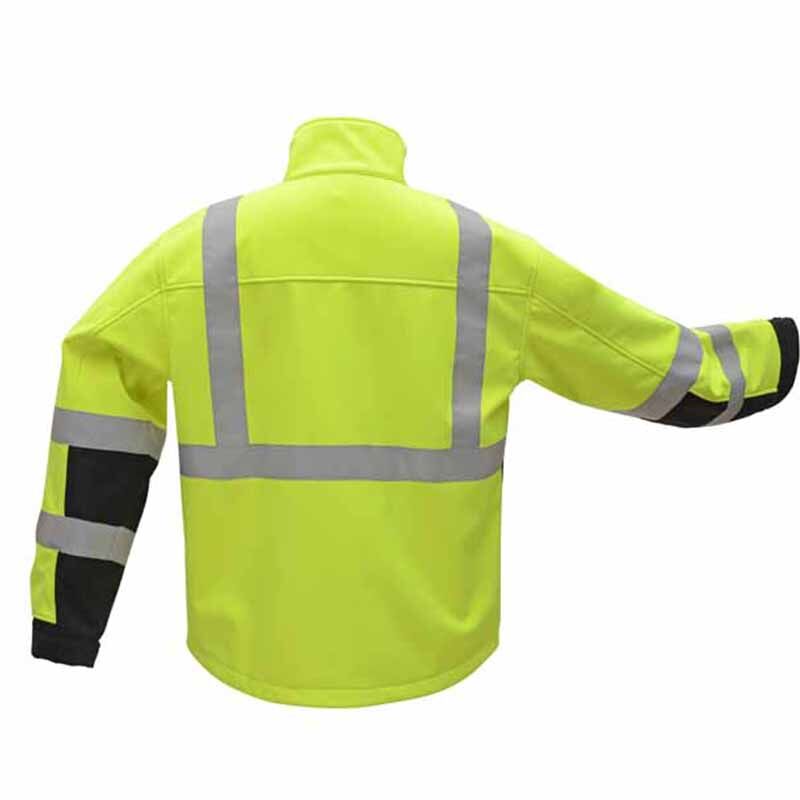 Hi Vis Soft shell Safety Jacket - Lino Safety-China 16 years Safety ...
