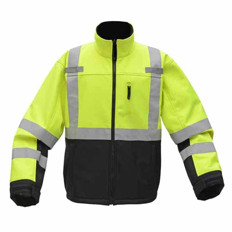 Hi Vis Soft shell Safety Jacket - Lino Safety-China 16 years Safety ...