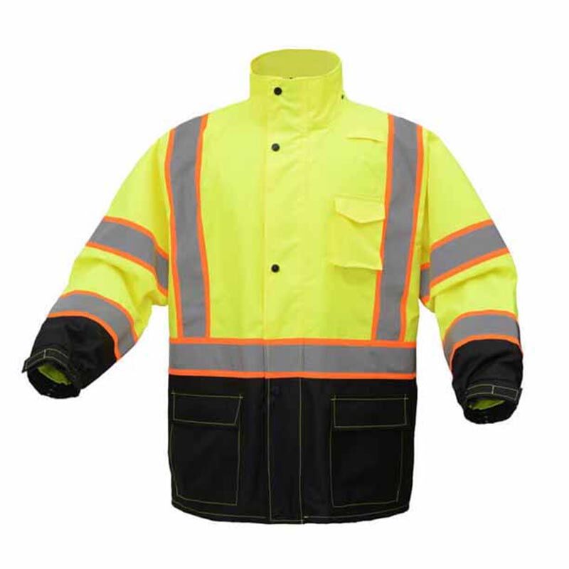 Hi Vis Safety Rain Jacket - Lino Safety-China 16 years Safety Clothing ...
